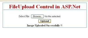 FileUpload Control in ASP.Net C#.