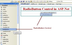 Use RadioButton Control in ASP.Net C#.