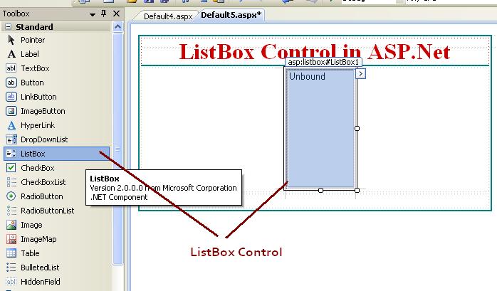 How To Use ListBox Control In ASP Net C 