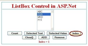 How to use ListBox Control in ASP.Net C#.