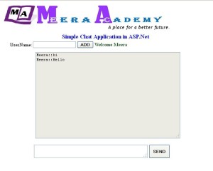 Create Simple Chat Application in ASP.Net with C#