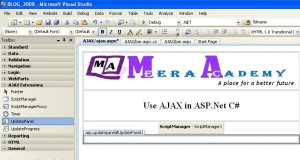 How to use AJAX in asp.net c#.