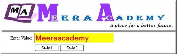How To Change TextBox Control Font And Style In ASP NET