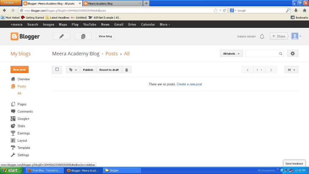 How to Create a Blog with Blogger.com