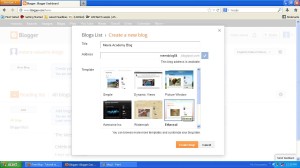 How to Create a Blog with Blogger.com