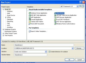 How to create Assembly in .Net C#.