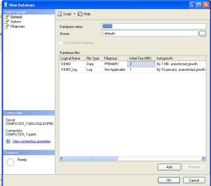 Databse Connection in Windows Application with ms sql server C#
