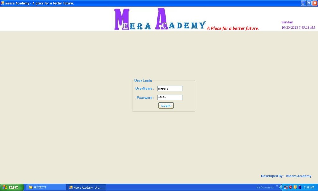 Student Management System Project in C# .Net