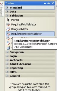 How to use RegularExpression Validator in ASP.Net.