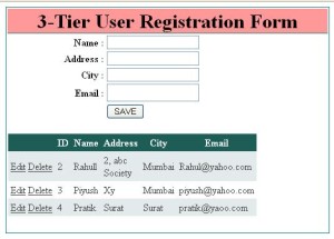 Edit, Update, Delete Gridview using 3 -tier in ASP.Net C#