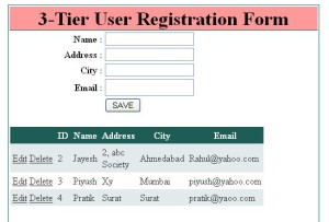 Edit, Update, Delete Gridview using 3 -tier in ASP.Net C#
