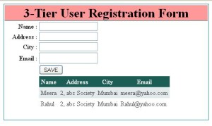 3 - Tier Architecture Example in ASP.Net C#