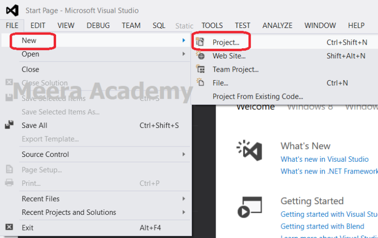 Start With C Windows Forms Application 6032