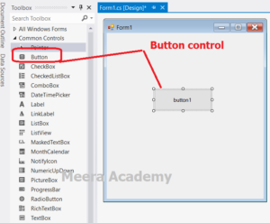Button Control in Windows Application C#