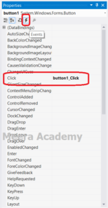 Button Control in Windows Application C#